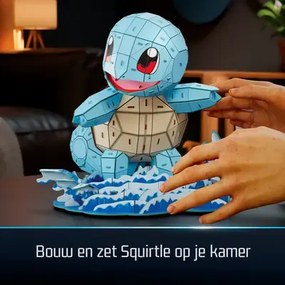 SPIN MASTER 4D Build Pokémon Squirtle / 4D puzzle / 180 dílků / od 12
