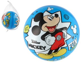 Míč Mickey Mouse nafouknutý 23cm v síťce