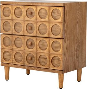 Komoda v dekoru jedle v přírodní barvě 56x61x35 cm Vester – Bloomingville