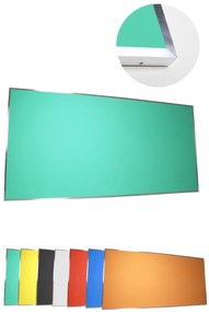 VYLEN Pěnová nástěnka s hliníkovým rámem 200 x 100 cm Barva: 60 Zelená