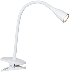 Rabalux 4196 - LED Stolní lampa s klipem JEFF 1xLED/4,5W/230V bílá