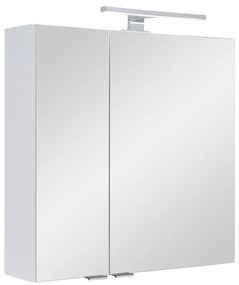 BPS-koupelny Zrcadlová skříňka závěsná s LED osvětlením Fabrice W 60 ZS