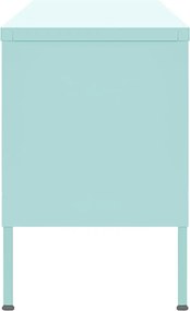 TV skříňka mátová 105 x 35 x 50 cm ocel 336239