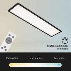 Brilo - LED Stmívatelné stropní svítidlo PIATTO LED/24W/230V 100x25 cm + DO