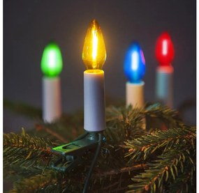 Exihand | LED Vánoční řetěz FELICIA FILAMENT 16xLED 13,5m multicolor | EX0026