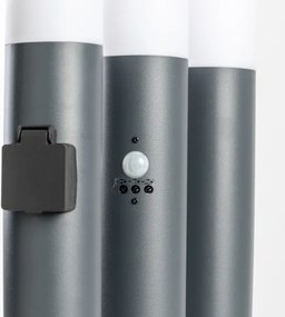 BRILAGI - LED Venkovní lampa ELIA 1xE27/7W/230V 4000K IP44 100 cm antracit