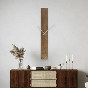 Elegantní dřevěné nástěnné hodiny černý I SENTOP MAS019-TERRA