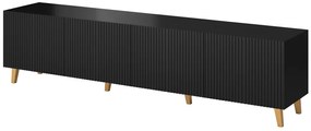 MEBLINE Televizní stolek PAFOS 200 černý