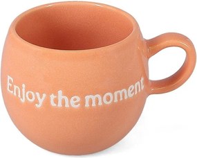 Růžový kameninový hrnek 420 ml Muggies – Salt&amp;Pepper