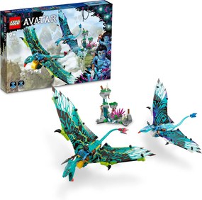 Lego stavebnice lego avatar  75572 jake a neytiri: první let na banshee