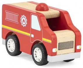 44512 Dřevěné hasičské auto
