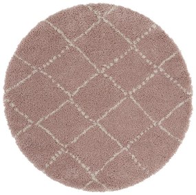Kusový koberec Allure 102750 Rose/Cream-120x120 (průměr) kruh