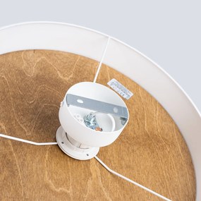 Sollux Lighting Stropní svítidlo TELESTO bílé/světle hnědé