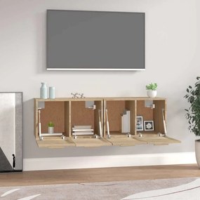 Nástěnné skříňky 2 ks dub sonoma 60 x 36,5 x 35 cm kompozit 3115630