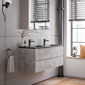 Koupelnová skříňka s dvojitým umyvadlem AVA 120 cm