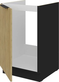 CREMONA cc | dolní skříňka 50 ZL 1F dřezová | 50 cm | černá/cremona