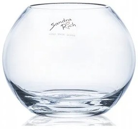 Skleněná váza Globe, 12 x 10 cm