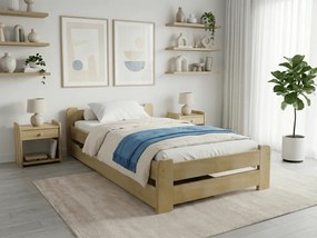 Postel Emily 80 x 200 cm, borovice Matrace: Matrace Coco Maxi 20 cm