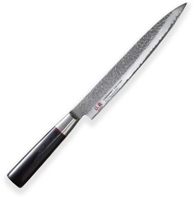 Sashimi 210mm-Suncraft Senzo Classic-Damascus-japonský kuchyňský nůž-Tsuchime- VG10–33 vrstev