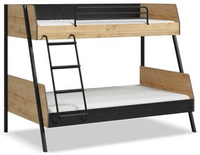 Čilek Studentská patrová postel (90x200-120x200 cm) Black