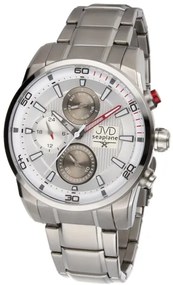 Pánské luxusní vodotěsné chronografy hodinky JVD seaplane W82.3 - 10ATM - POSLEDNÍ KUS Domažlice