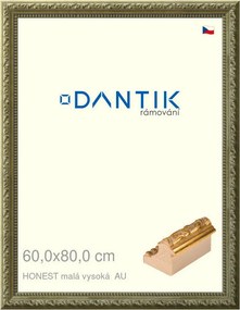DANTIK rámeček 60x80 | HONEST malá vysoká AU (Plexi Čiré)