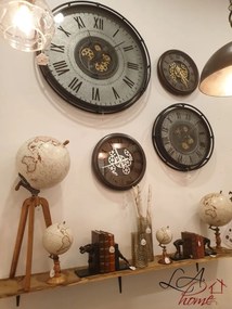 Dekorace glóbus na dřevěném podstavci Wond - Ø22*38cm