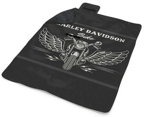 Sablio Plážová deka Harley-Davidson S křídly: 200x140 cm
