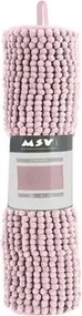 MSV CHENILLE koupelnová předložka 40 x 60 cm pastelově růžová / mikrov