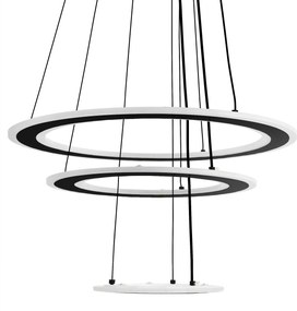 Toolight Toolight, LED stropní osvětlení 46cm, G040-3CP, černá, OSW-06307