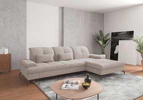 XXXLutz ROHOVÁ SEDAČKA, textil, šedobéžová Sit & More - Sedací soupravy - 000144009017