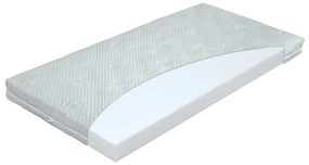 Středně tvrdá pěnová dětská matrace 90x200 cm Driemko Eco – Materasso