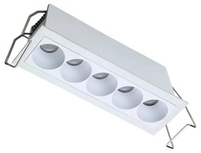 Minimalistické podhledové svítidlo do sádrokartonu Tetris 14 10W CCT bílé