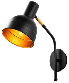 Nástěnná lampa Berceste VI černá