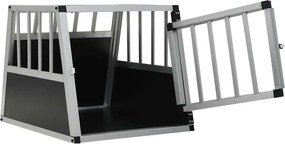 Klec pro psy s jednokřídlými dvířky 54 x 69 x 50 cm 170666