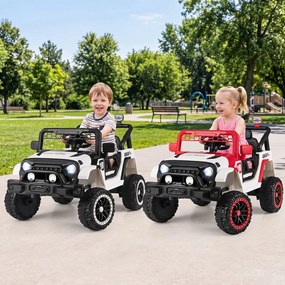 Costway Dětské elektrické autíčko 12 V dětské auto s 2 jízdními režimy