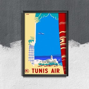 Plakát na zeď Tunisa air