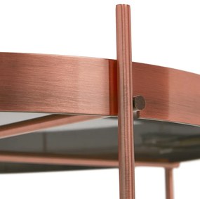 Kokoon Design Konferenční stolek Espejo Big Barva: Měď