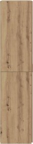 Vysoký bufet 2 ks Artisanový dub 80 x 42 x 185 cm 3365595