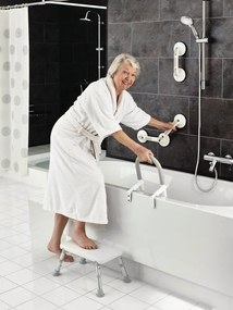 Ridder Ridder, HANDICAP odnímatelné madlo s nastavitelným úhlem, bílá, A0256001