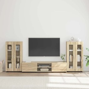 Sestava TV skříněk FLORIN 3 ks Sonoma dub Kompozitní dřevo 3397936