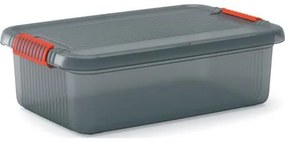 Úložný plastový box KETER K LATCH BOX M šedý 28 l