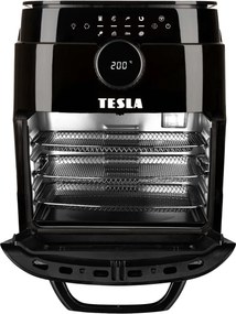 TESLA AirCook & Grill QG800 WiFi - multifunkční digitální horkovzdušná fritéza