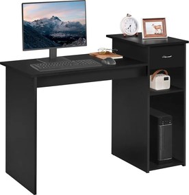 Psací stůl Yaheetech – černá (253928831351)