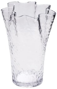 Skleněná váza (výška 30 cm) Ruffle – Hübsch