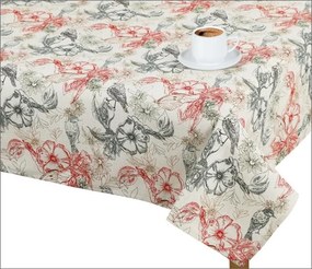 Bellatex Ubrus Dana 120x140 cm Ptáček rozměr 100x100 cm