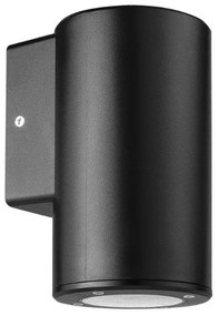 Prémiové venkovní nástěnné bodové svítidlo Lyon na 1 žárovku GU10, černé