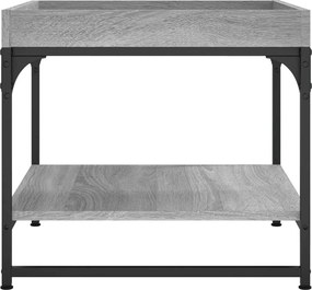 vidaXL Konferenční stolek 49,5x49,5x45 cm kompozitní dřevo [832811] Barva: dub sonoma