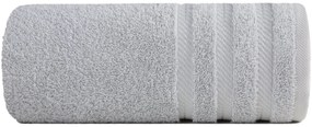 SADA RUČNÍKŮ VITO 6KS 50X90 CM STŘÍBRNÁ