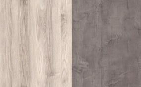 Postel JESI NEW, 90x200, kaštan nairobi/onyx Kondela 0000408053